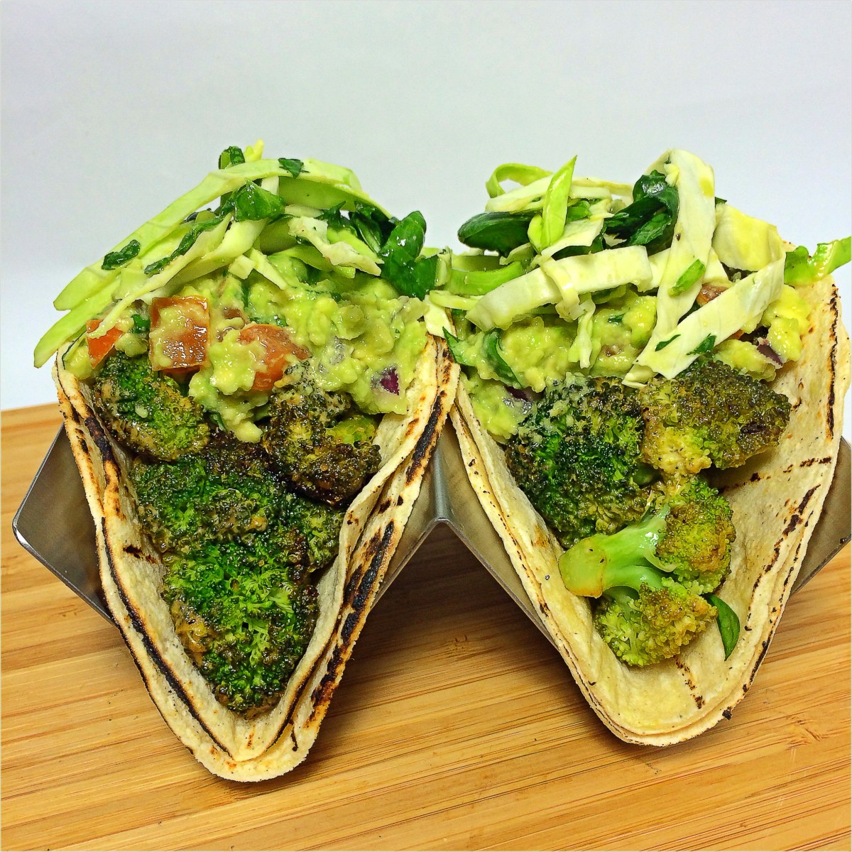 Tacos Verdes (Roasted Broccoli Tacos)